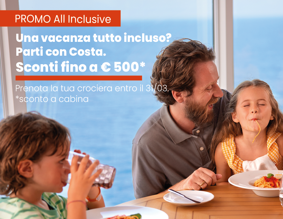 Una crociera tutto incluso? - TERRAVIGLIA VIAGGI - Agenzia di viaggi Nave